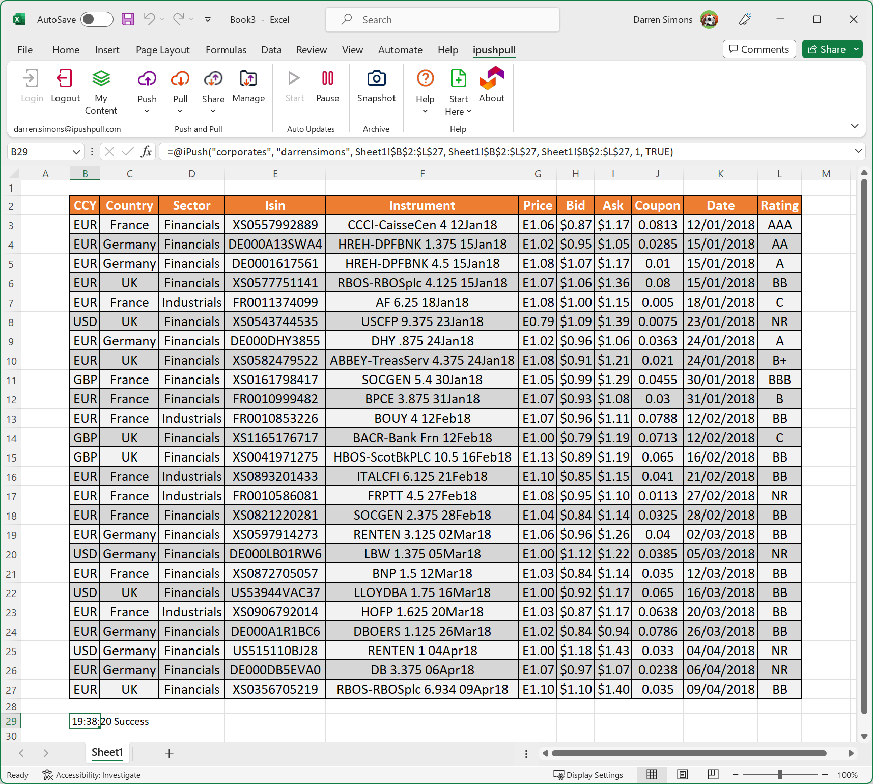How to connect your data into ipushpull